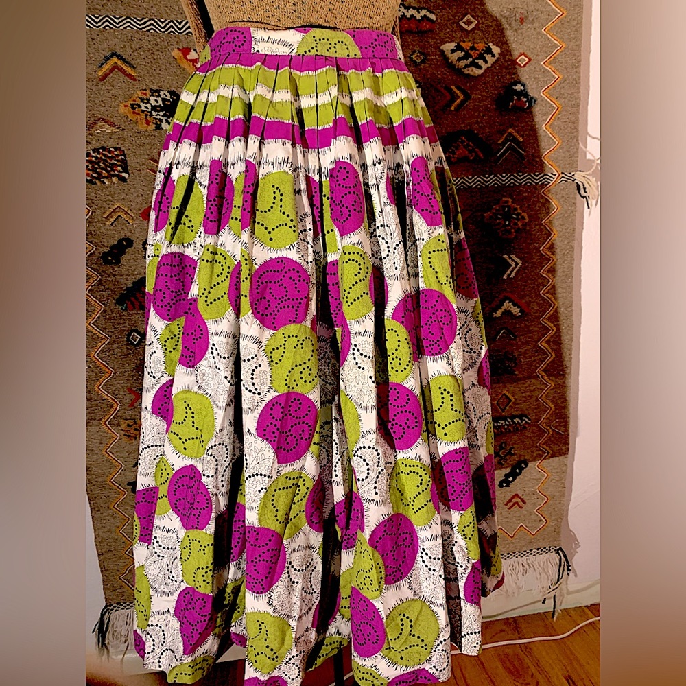 Rare Adorable Alex Colman California Full Skirt - Gem